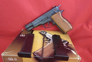 FEG GKK-45 45 ACP SEMI AUTO PISTOL 1911 STYLE MADE IN HUNGARY WITH BOX ...