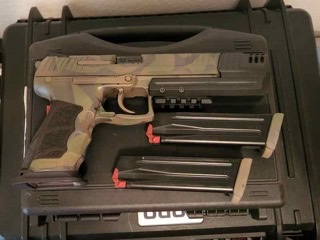 HK P30L with Comp and cammo paint – phoenix – Pistols | Gun Trader AZ