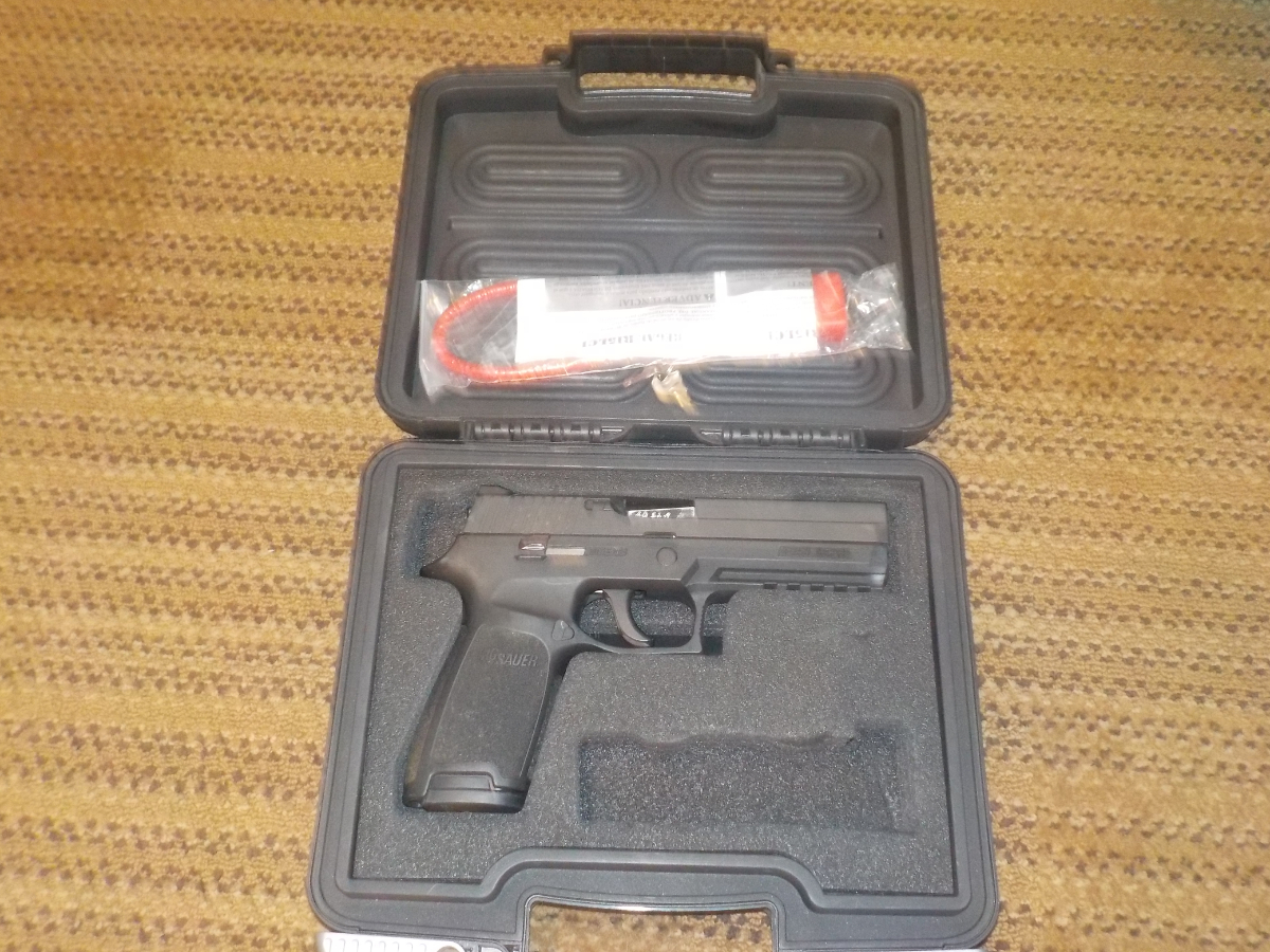 SIG Sauer P250 40S&W FULL SIZE NITRON SLIDE AND NITE SIGHTS .40 S&W ...