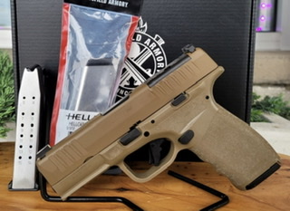 SPRINGFIELD HELLCAT PRO OSP DESERT FDE 9MM 3.7″ 15-Rds 3 Mag & Red Dot ...