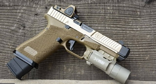 Agency Arms Glock 19x 9mm Sage Dynamics V2 FDE HRS RMR Surefire X300 ...