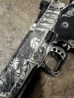 1of1CUSTOM Deep Engraved and Cerakoted – Phoenix – Pistols | Gun Trader AZ