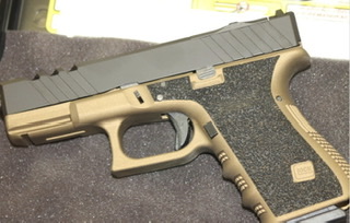 GLOCK 19 GEN 3 CUSTOM 9MM SLIDE AND BARREL RMR CUT BRONZE – Phoenix ...