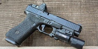Glock 47 MOS 9mm Triarc Stipple Trijicon RM06 Surefire X300 Turbo CHPWS ...