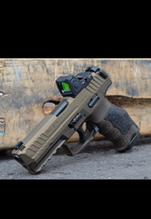 Heckler Koch HK VP9OR X-Werks Burnt Mid Bronze Trijicon RMR Type 2 VP9 ...