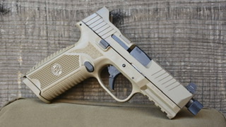 FN America 509 Tactical FDE 9mm No CC Fee Threaded Barrel Optic Ready ...