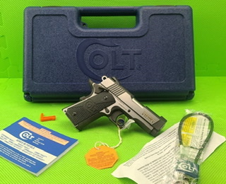 COLT * COMBAT ELITE DEFENDER * 9mm STAINLESS * NIGHT SIGHTS * 2-TONE 3 ...