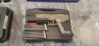 HK P30L with Comp and cammo paint – phoenix – Pistols | Gun Trader AZ