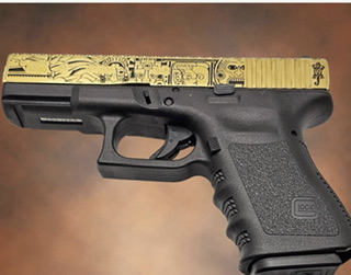 Glock 19, 9mm 24K GOLD Plated – Phoenix – Pistols | Gun Trader AZ