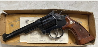 Smith Wesson Masterpiece K-22 Model # 17, 6-shot, 6” Brl great ...