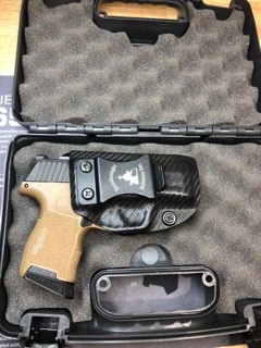 Sig Sauer P365 FDE w/night sights,holster and case – Phoenix – Pistols ...