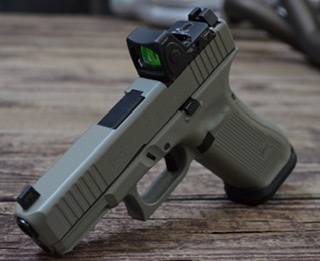 Glock 45 G5 MOS X-Werks Urban Grey Trijicon RMR Type 2 NS SLR Magwell ...