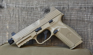 FN America 509 Tactical FDE 9mm No CC Fee Threaded Barrel Optic Ready ...