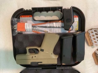 Glock 43X in Factory FDE, four boxes of ammo – casa grande – Pistols ...