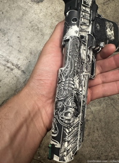 1of1CUSTOM Deep Engraved and Cerakoted – Phoenix – Pistols | Gun Trader AZ