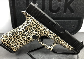 Glock 48 Custom “Leopard Print” Handgun 9mm Luger 10/rd Magazines (2) 4 ...