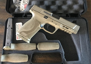 S&W DESERT TAN M&P45 M2.0 4.6” 45ACP TruGlo FDE M&P 45 AUTO M&P9 11769 ...