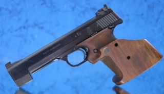 Smith and Wesson Model 41 Target Pistol 22LR C&R Eligible Knill Grips ...