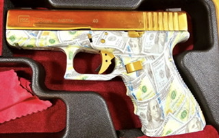 CUSTOM GLOCK 23 GEN 4, 24K GOLD PLATED – Phoenix – Pistols | Gun Trader AZ