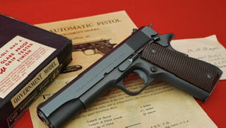 Ultra Rare Post-War 1947 Colt Commercial Government .45 Original Box ...