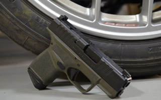 Springfield Armory Hellcat OSP X-Werks Magpul OD Green Optic Ready NS ...