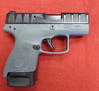 Beretta APX Carry Grey Frame – 9mm Original Black Frame Box Papers ...