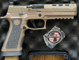 Sig Sauer P320X5 Custom Works DH3 Coyote 9mm – Phoenix – Pistols | Gun ...