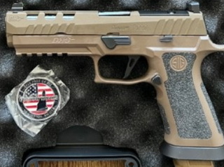 Sig Sauer P320X5 Custom Works DH3 Coyote 9mm – Phoenix – Pistols | Gun ...