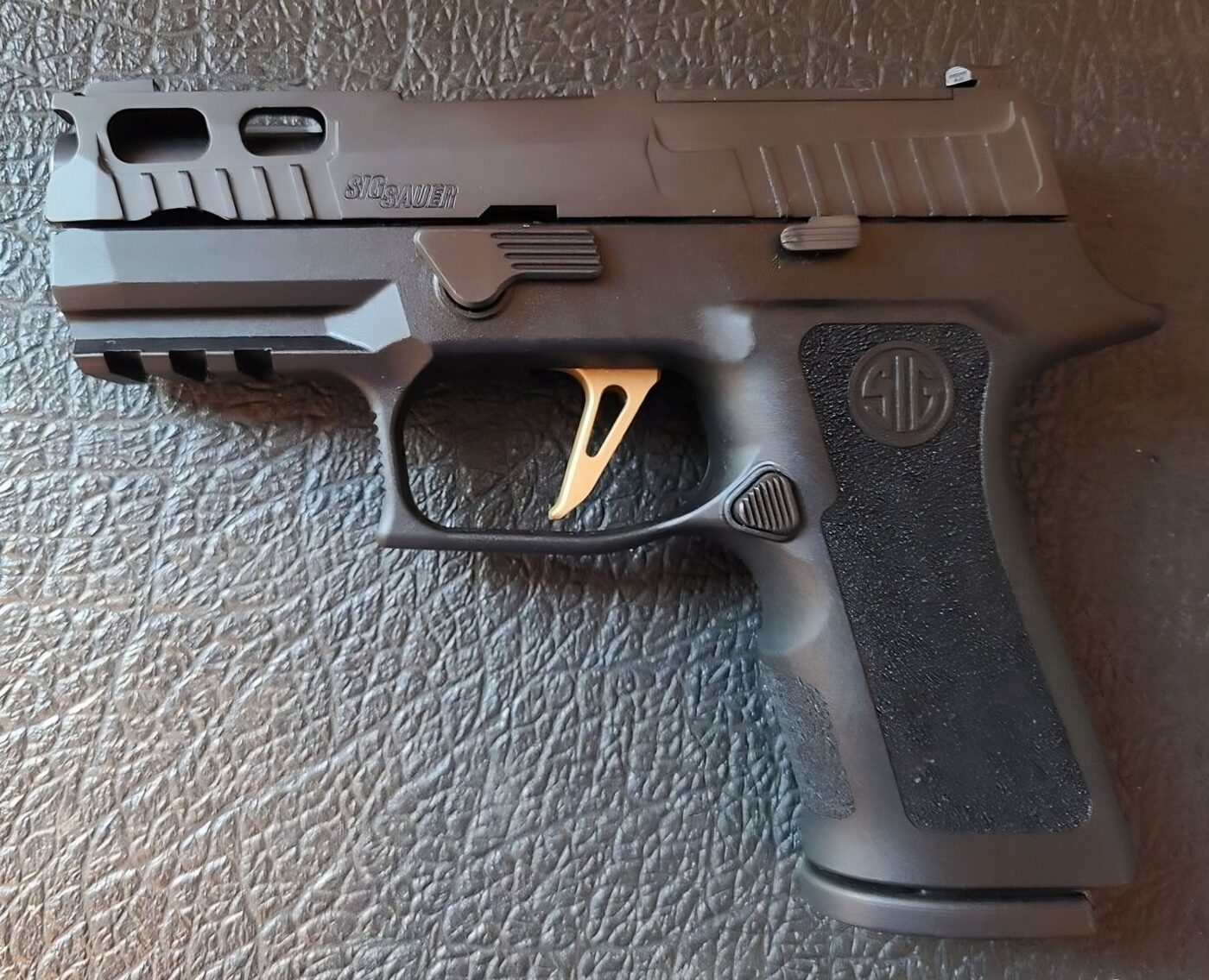 Sig Sauer P320X Compact w/320FCU Upgraded Legion Style Flat Trigger ...