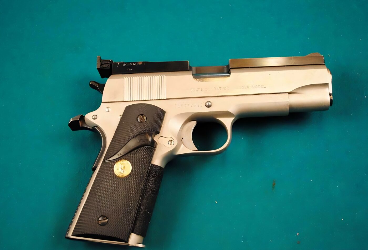 Custom Competition Colt Combat Commander 45 acp Series 70, 1980 YOM ...
