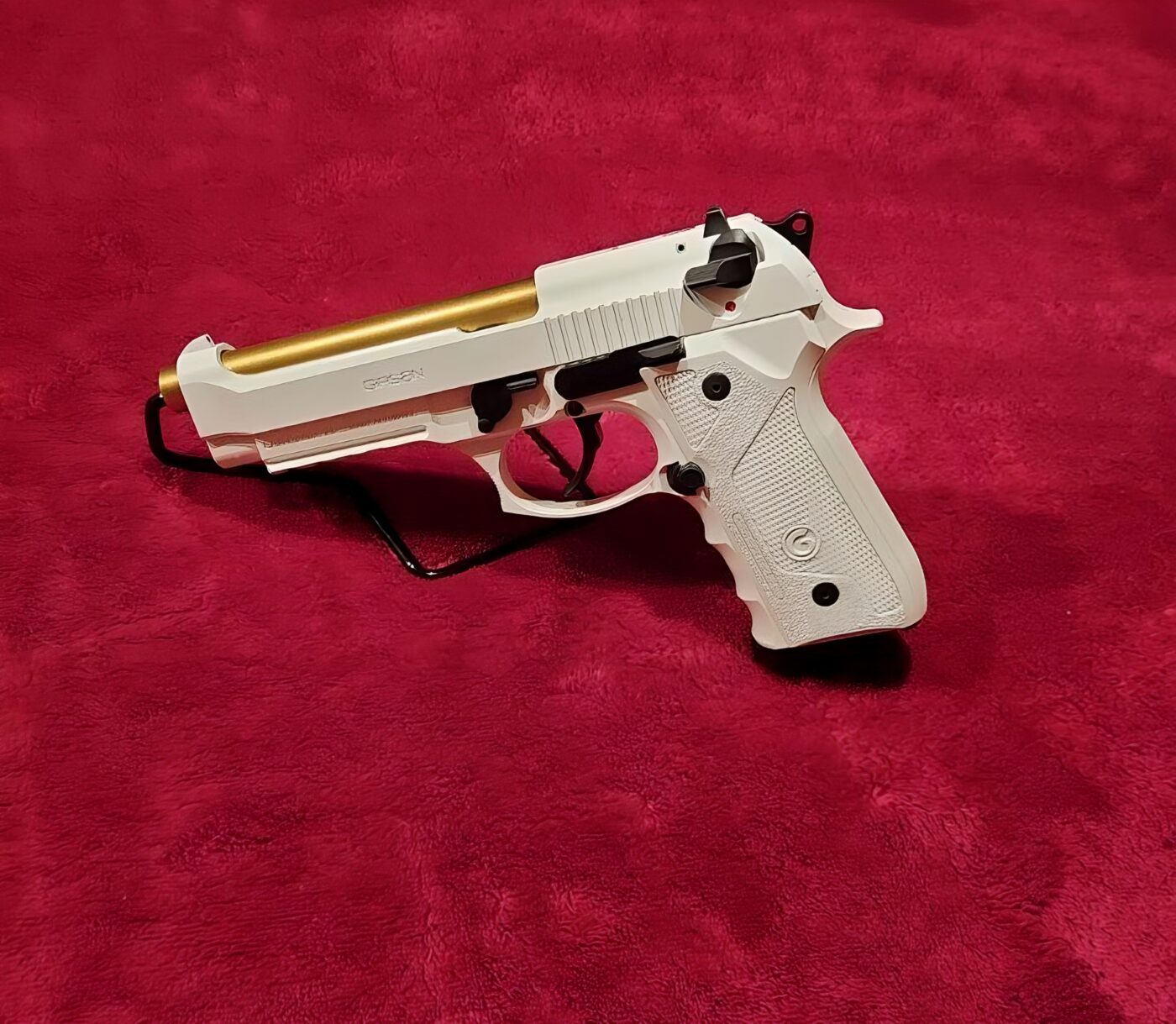 GIRSAN REGARD White Gold Barrel NIB EAA Beretta 92 FS – Phoenix – Semi ...