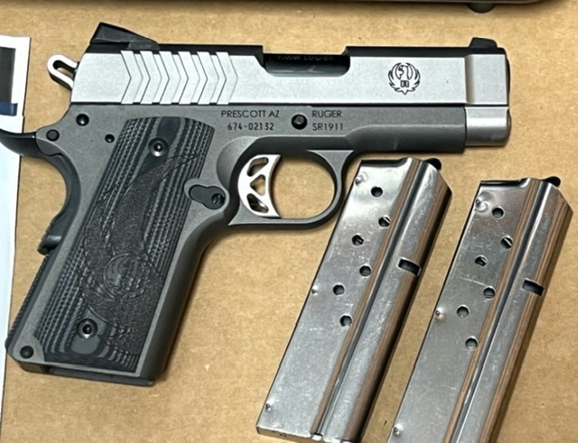 Ruger 1911 Officer 9mm Ruger SR1911 Officer 6758 Ruger-Officer 1911 ...