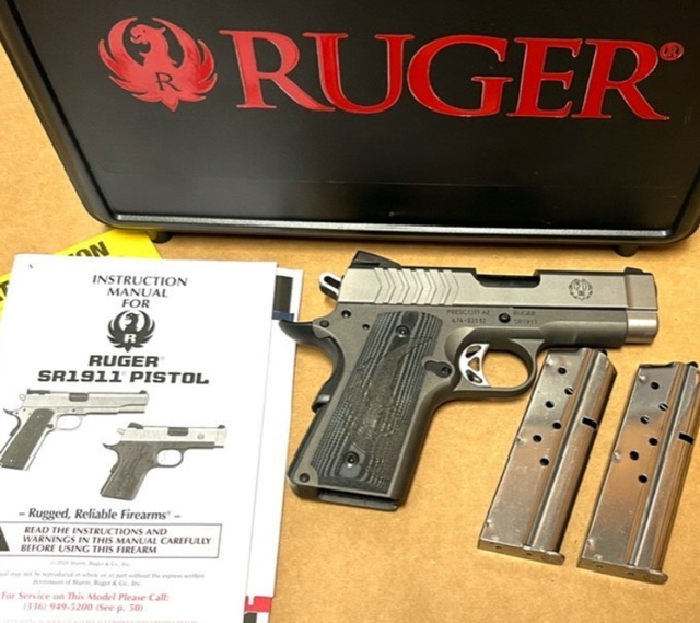 Ruger 1911 Officer 9mm Ruger SR1911 Officer 6758 Ruger-Officer 1911 ...