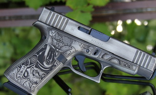 Custom Glock 48 Samurai Battleworn 9mm – Phoenix’ – Pistols | Gun Trader AZ