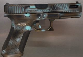 Glock G17 Gen5 MOS Custom Spartan Burnt Bronze Cerakote Stippled 1 of 1 ...