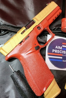 SPRINGFIELD ECHELON GOLD & RED CERAKOTE 9MM – Phoenix – Pistols | Gun ...