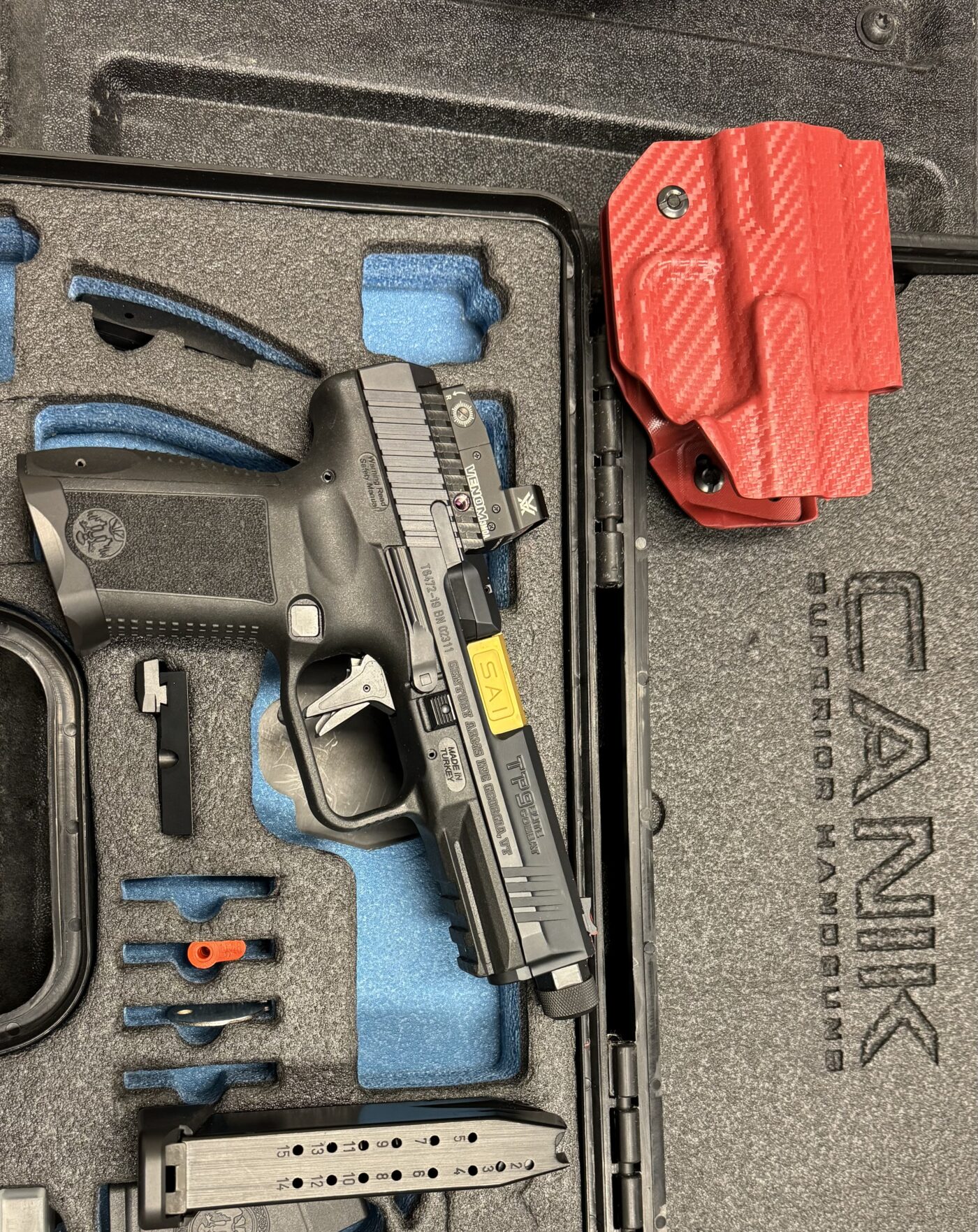 Canik TP9 Elite Combat Executive W/Vortex RMR Red dot – Surprise – Semi ...