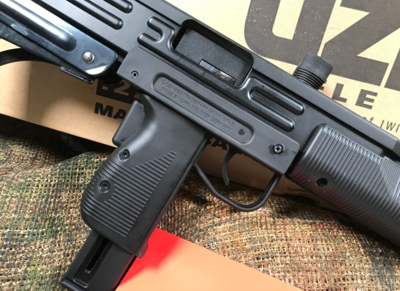 IWI Walther UZI SMG Carbine German Folding 22 LR RARE Complete Tactical ...