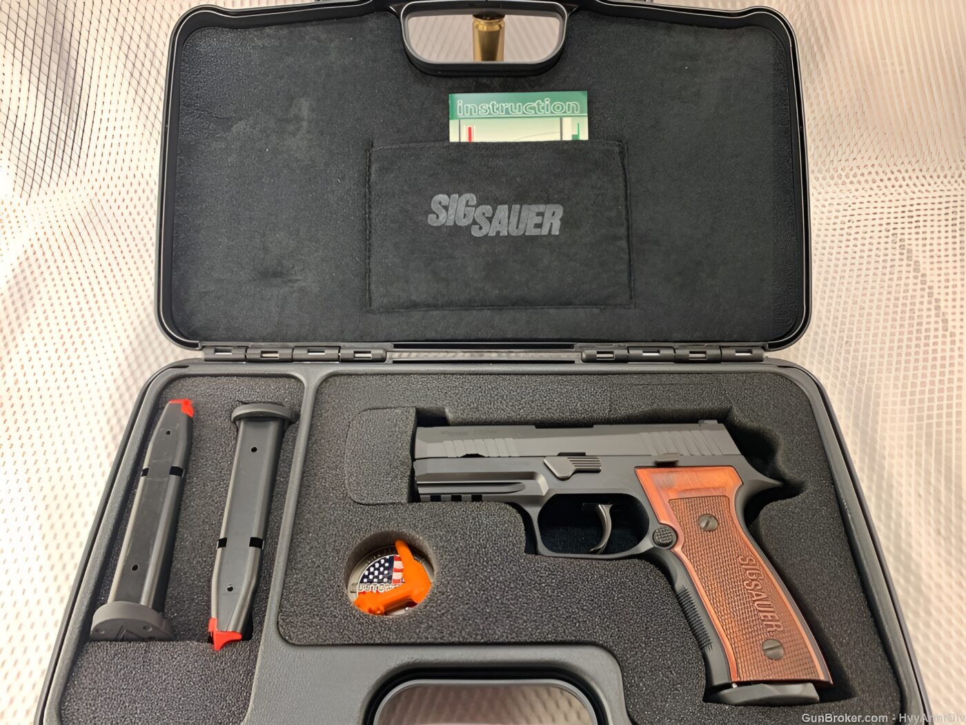 Sig Sauer Custom Works P320 AXG Classic 9mm – Larry Vickers Collection ...