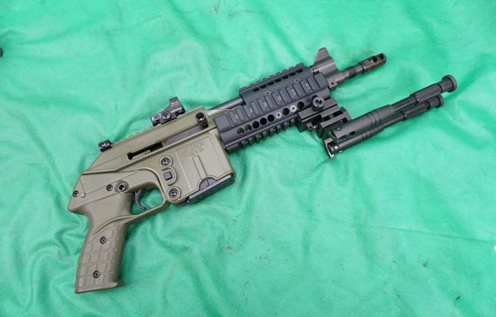 KelTec Ket-Tec PLR16 PLR-16 OD Green 9″ 223 w/ Burris Fastfire 3 ...