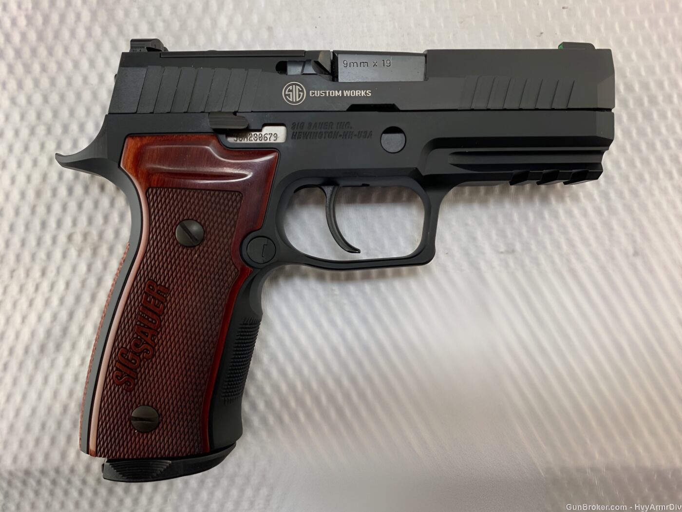 Sig Sauer Custom Works P320 AXG Classic 9mm – Larry Vickers Collection ...