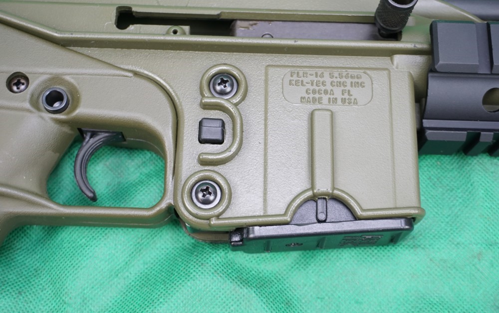 KelTec Ket-Tec PLR16 PLR-16 OD Green 9″ 223 w/ Burris Fastfire 3 ...