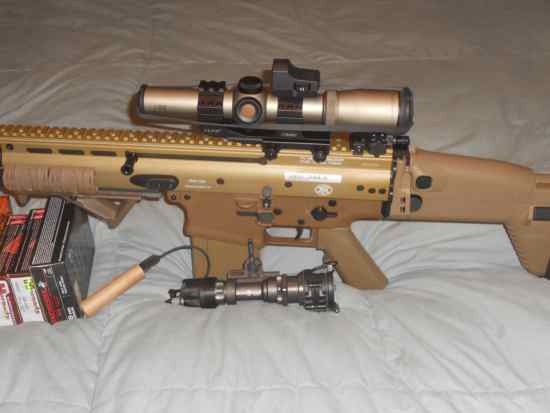 Scar 17 FDE W/ Burris FDE OPTICS – Tucson – Semi Auto Rifles | Gun ...