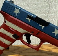 Glock 43X American Flag Cerakote 9mm – Phoenix – Pistols | Gun Trader AZ